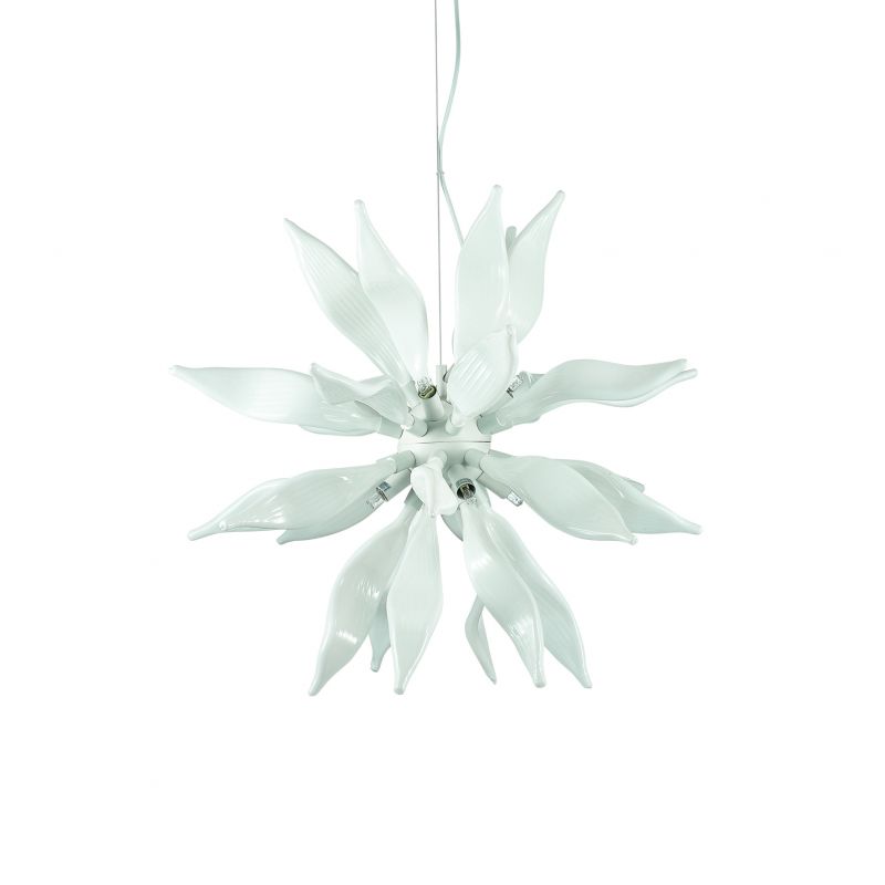 Lustra LEAVES SP8 BIANCO