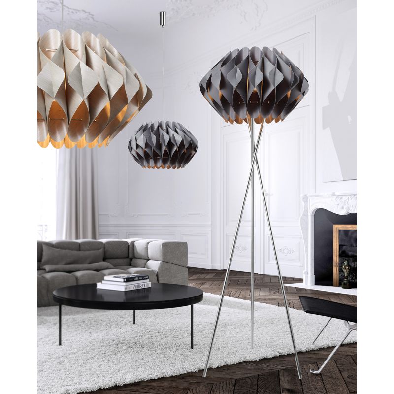 Lustra / Pendul design modern 65cm RUBEN GREY