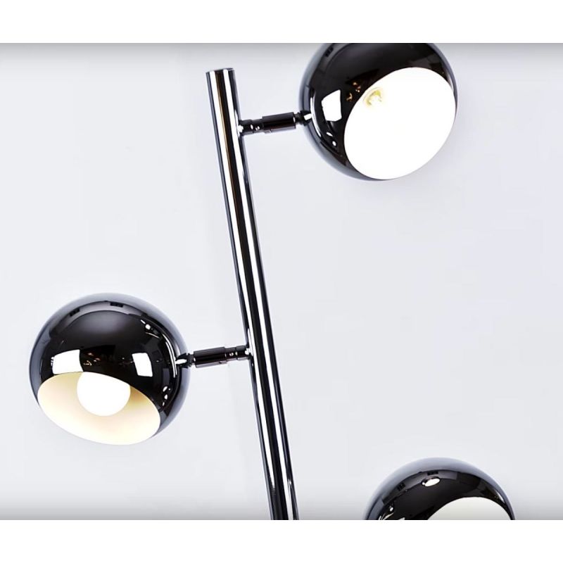 Lampadar modern design metalic cromat Trinton