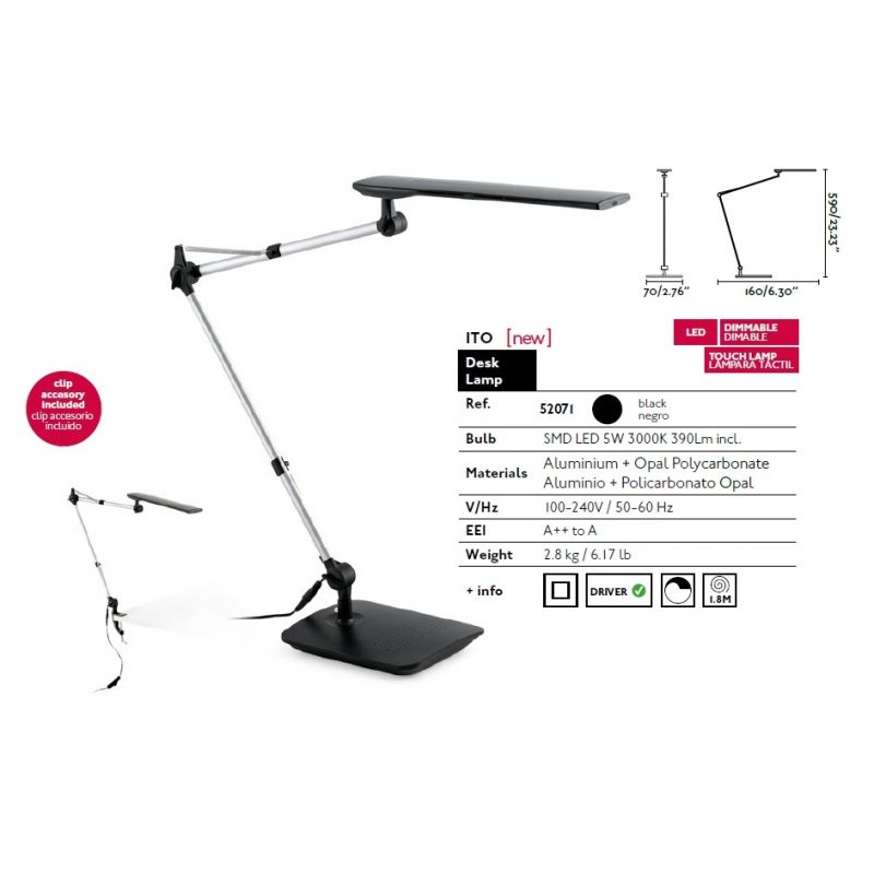 Lampa LED office design minimalist ITO