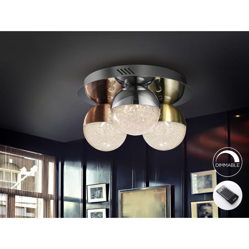 Plafoniera LED dimabila cu telecomanda 30 Sphere