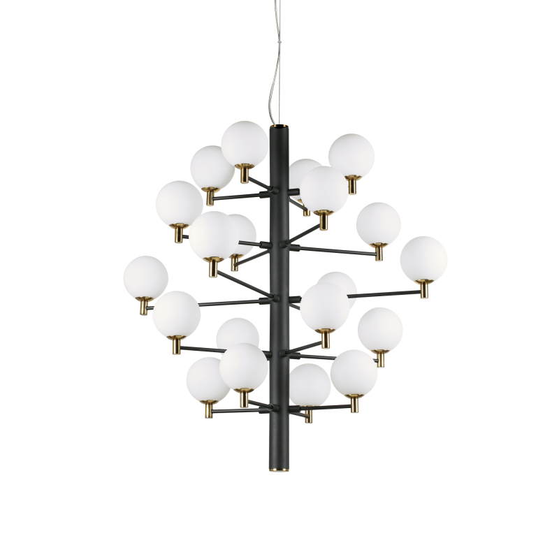 Candelabru design modern COPERNICO SP20 NERO