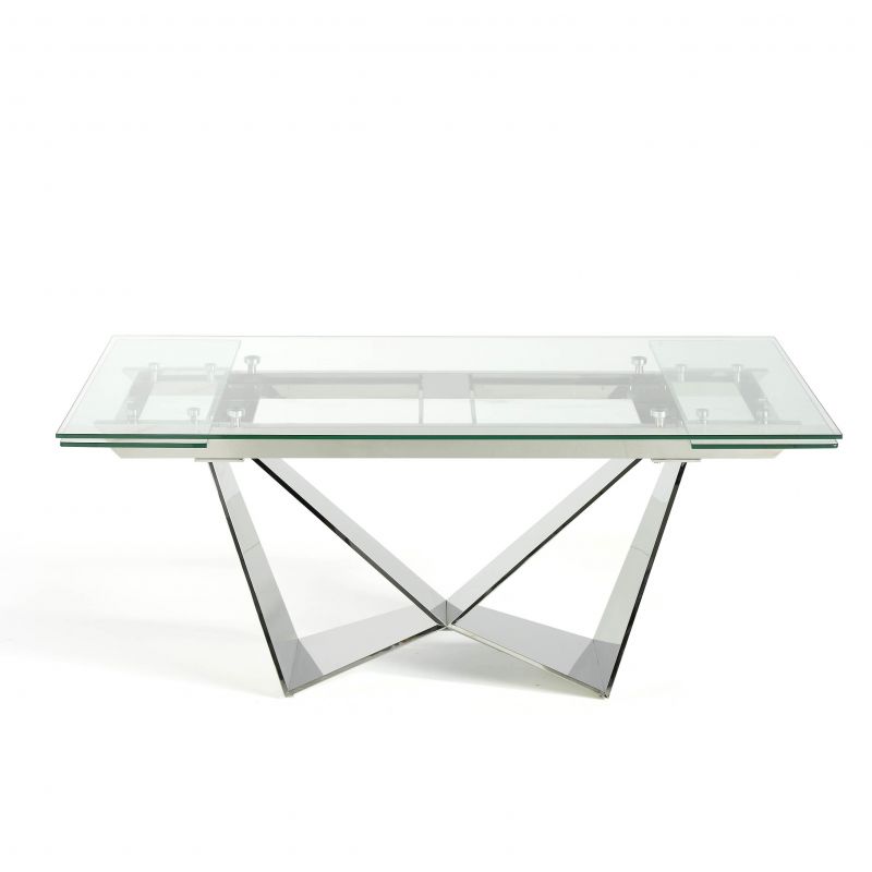 Masa dining extensibila design ultra-modern Sonia, 160-220x90cm Mes...