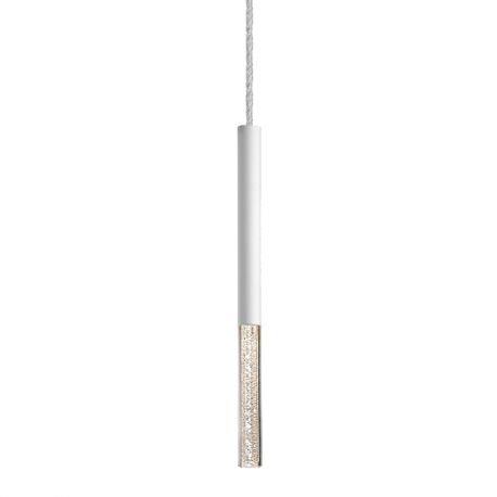 Pendul LED design minimalist One, alb