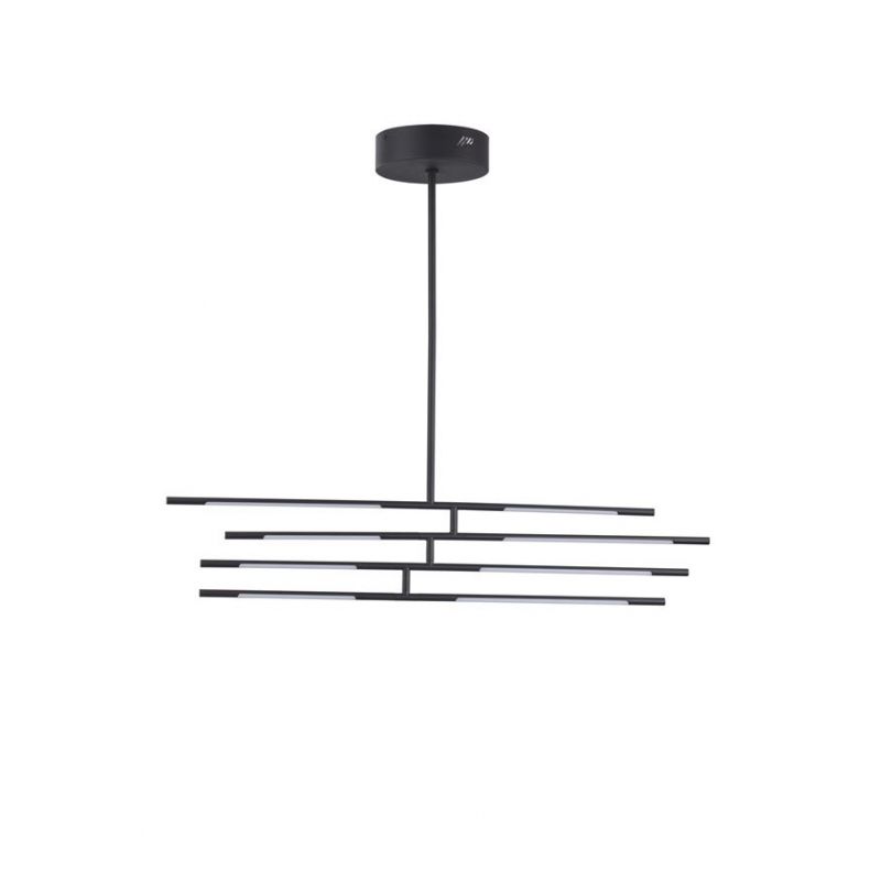 Lustra LED design modern cu brate reglabile RACCIO negru