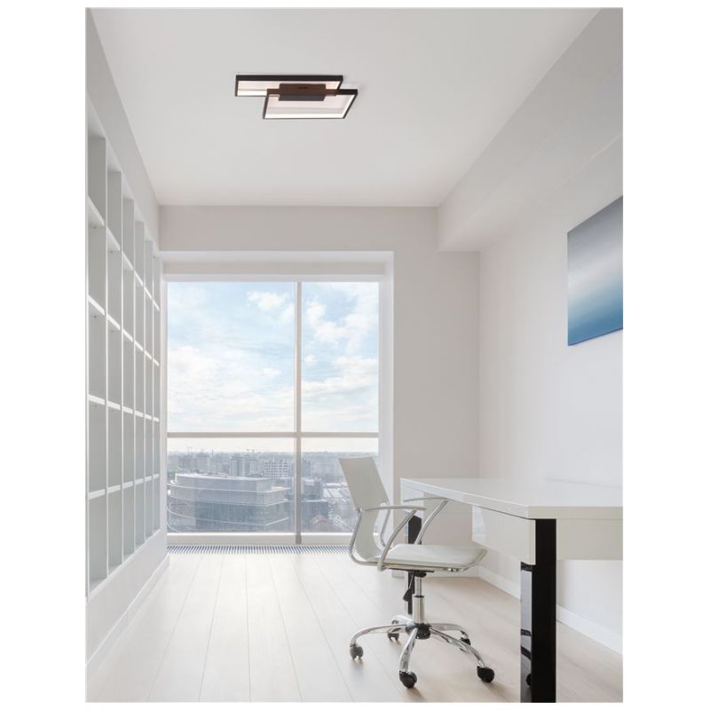 Lustra LED aplicata design modern geometric ENIGMA 30W
