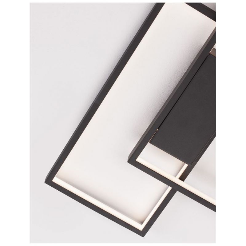 Lustra LED aplicata design modern geometric ENIGMA 30W