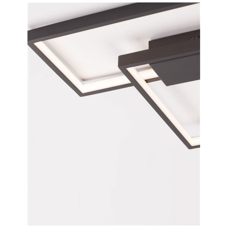 Lustra LED aplicata design modern geometric ENIGMA 30W