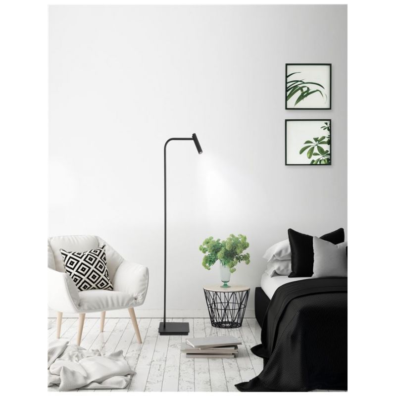 Lampadar LED cu spot directionabil design minimalist Sicily