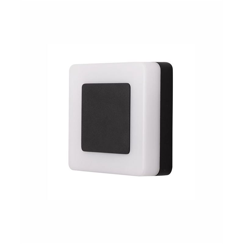 Aplica perete LED de exterior IP65 TUNE neagra Aplice