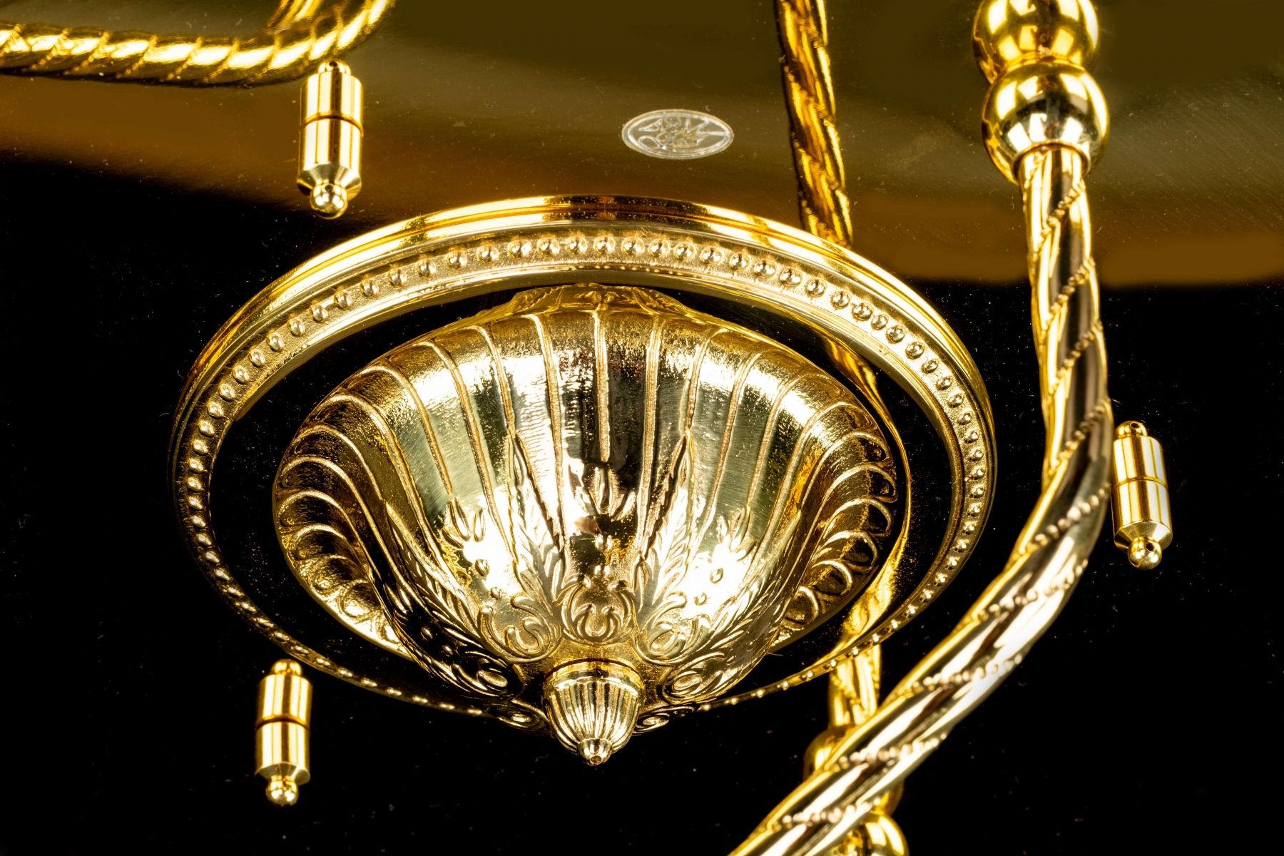 Lustra aplicata deosebita design LUX TULIP 03-CH Lustre Cristal Boh...