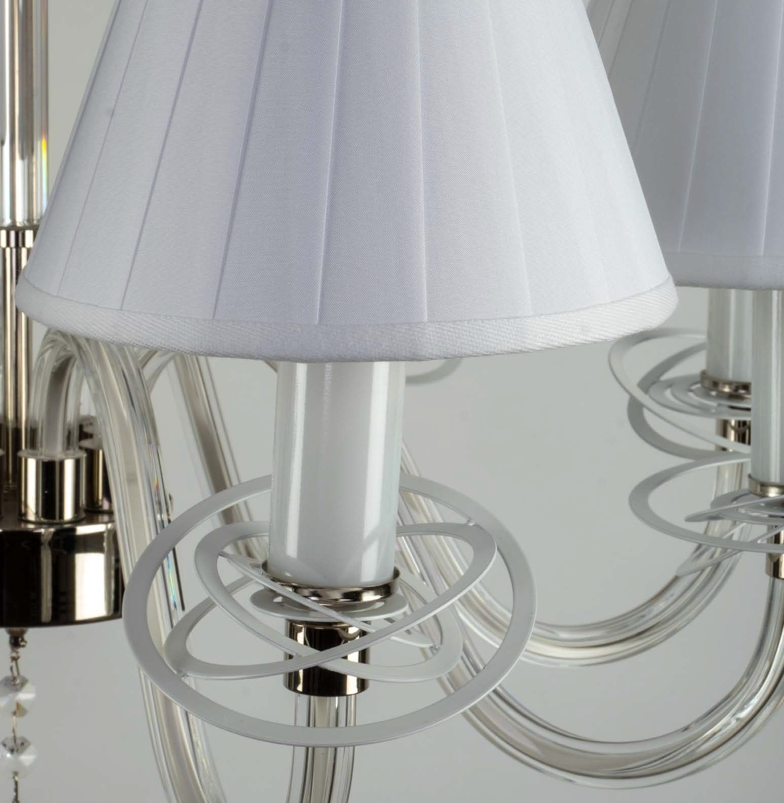 Lustra, Pendul LUX design modern ORBIT 02-CH Lustre Cristal Bohemia