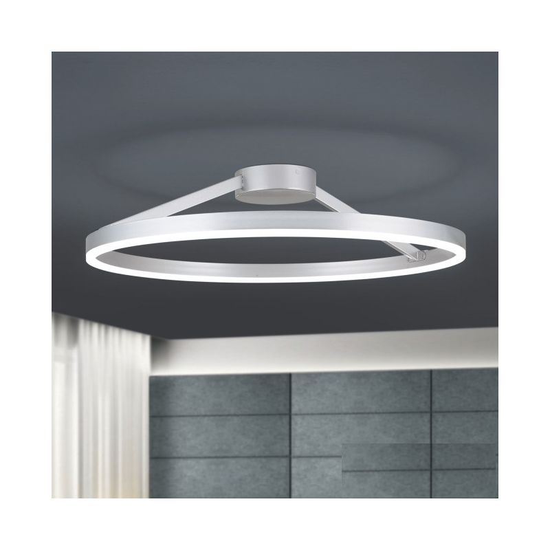 Lustra aplicata LED dimabila design modern circular Float 60cm