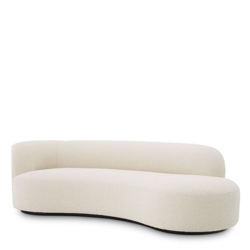 Canapele Canapea design LUX Morten, boucle crem