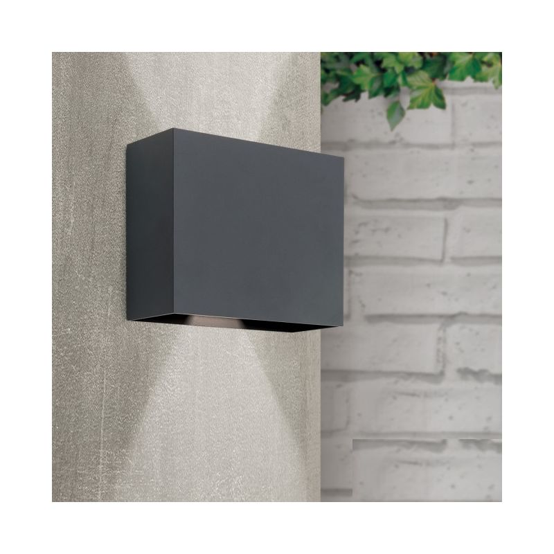 Aplica LED de perete exterior, lumina ambientala, protectie IP65, A...