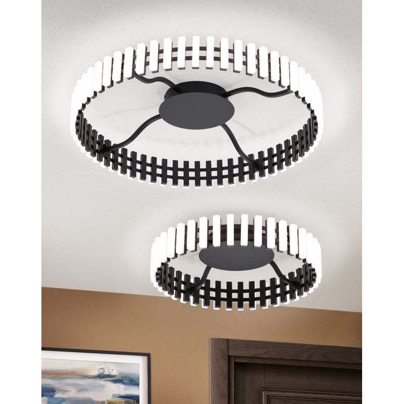 Lustra LED dimabila aplicata design modern circular MANSION 43cm