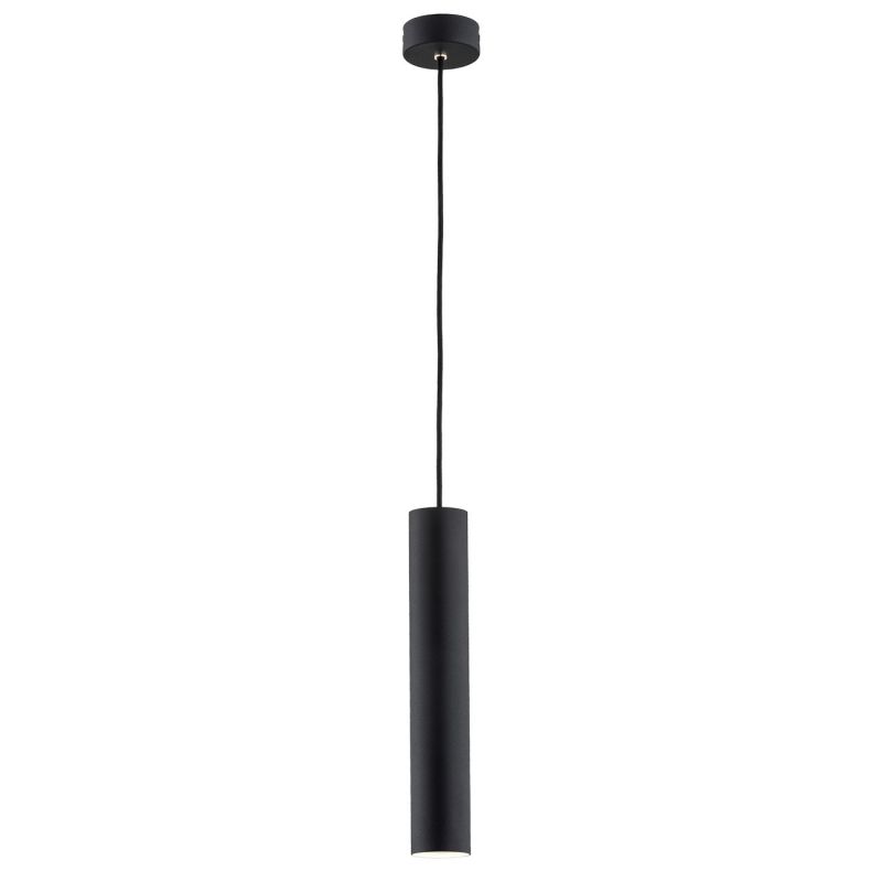 Pendul modern cu spot tubular GOMERA PLUS negru Pendule, Lustre sus...