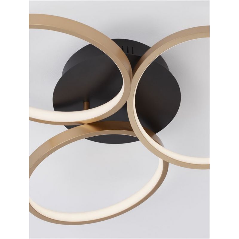 Lustra LED aplicata design modern ELIZE I 28W Lustre aplicate