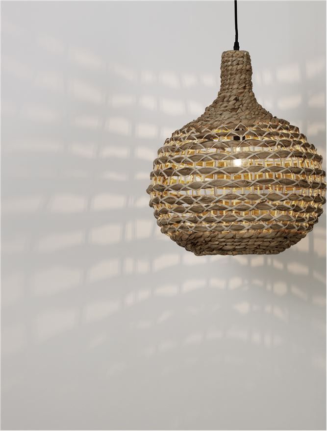 Lustra / Pendul modern design natural GRIFFIN D-46cm Pendule, Lustr...