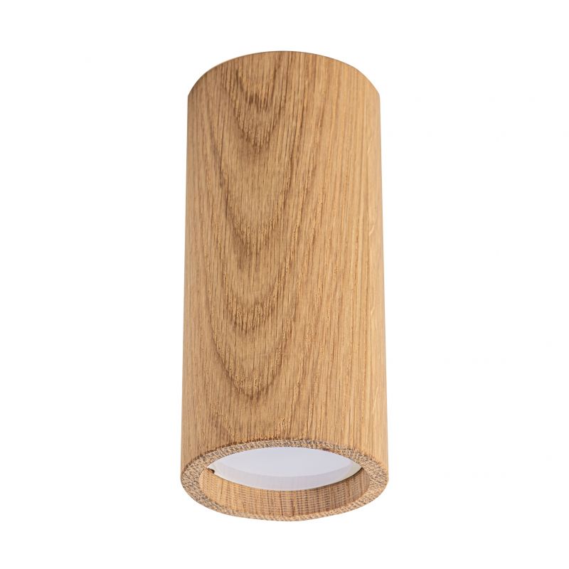 Spot lemn aplicat tavan OAK 6cm Plafoniere cu spoturi, Spoturi apli...