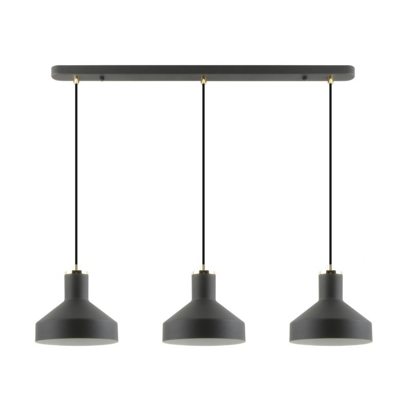 Lustra cu 3 Pendule metalice design modern SIGMA Pendule, Lustre su...