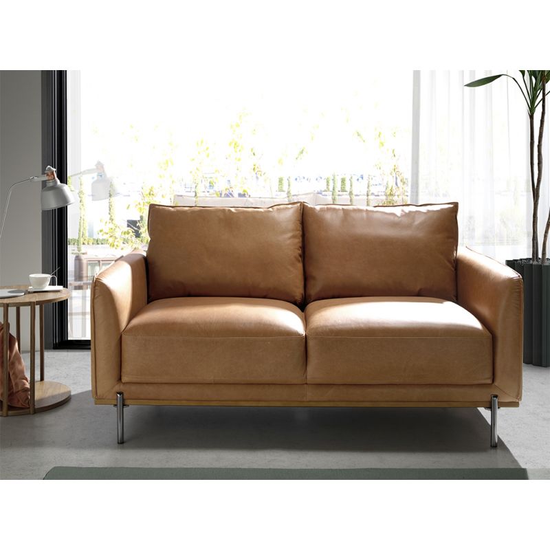 Canapea 2 locuri eleganta, design LUX Buffalo brown