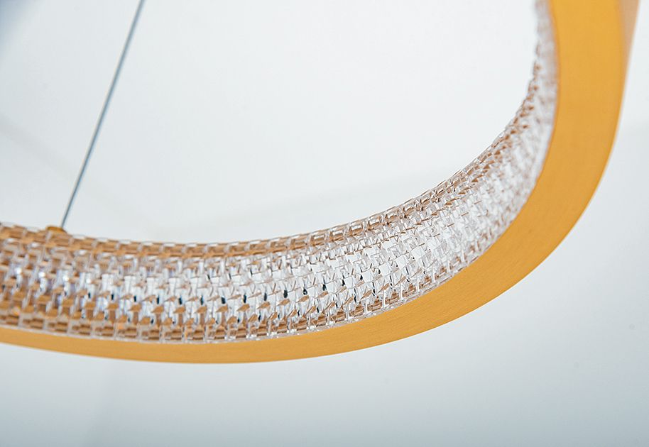 Lustra LED design modern circular ROTUNDA 80cm Pendule, Lustre susp...