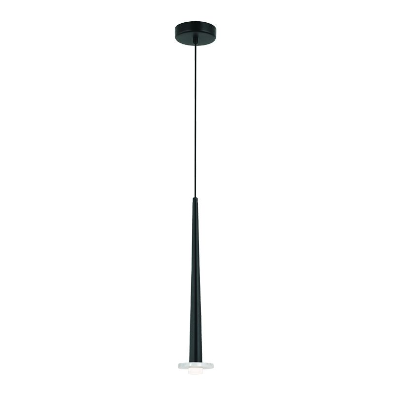 Pendul LED, Lustra suspendata moderna STORM negru/ marmura alba Pen...