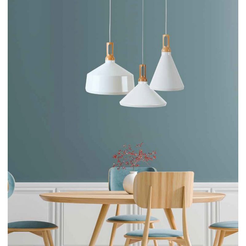 Lustra, Pendul design nordic White Pendule, Lustre suspendate