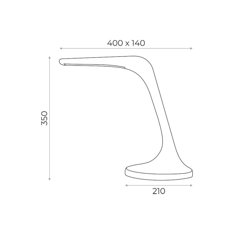 Veioza LED dimabila, din lemn design modern Moderna Veioze