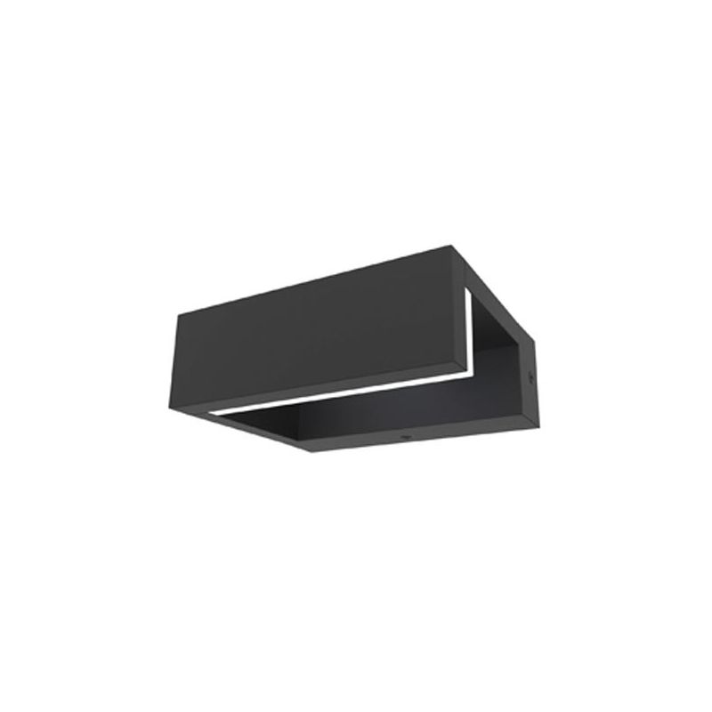 Aplica LED de perete pentru iluminat exterior, IP54 Saic grafit Aplice