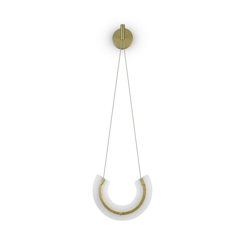Lustra LED, pendul design modern Maya auriu Pendule, Lustre suspendate