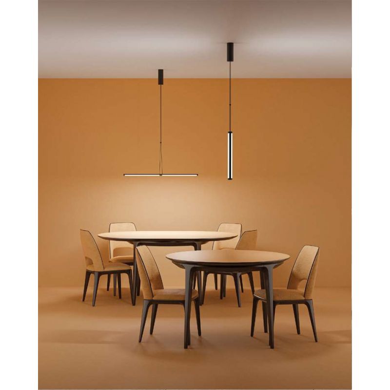 Lustra LED, pendul design modern Supersymmetry negru Pendule, Lustr...