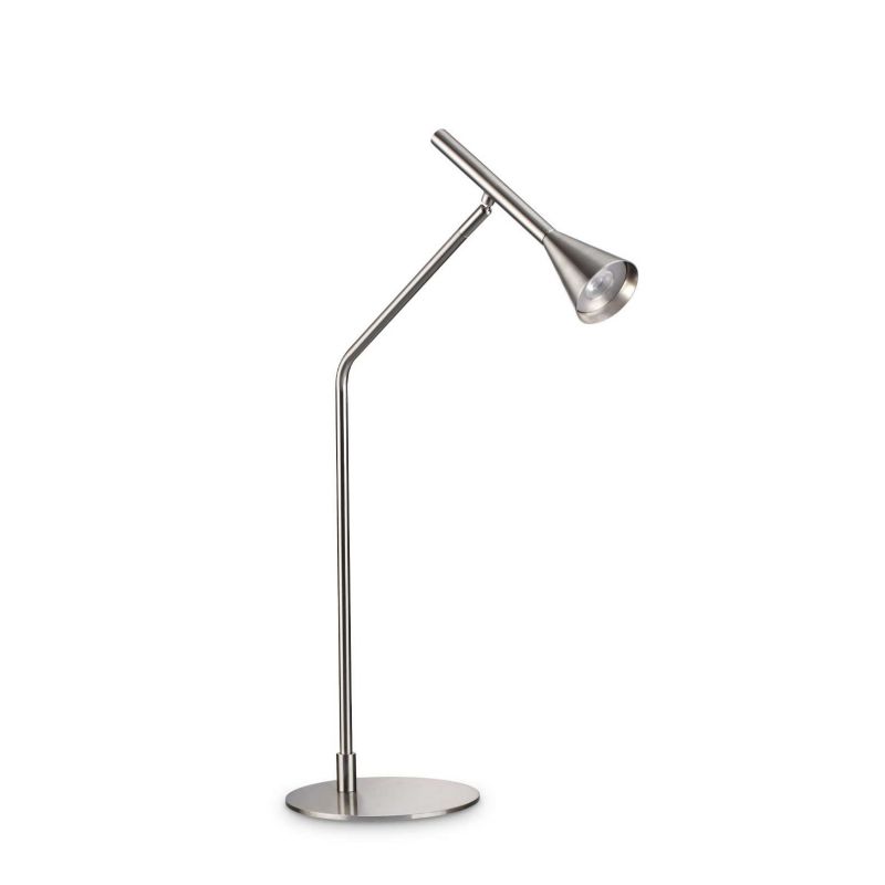Lampa LED de masa minimalista Diesis tl nichel Veioze