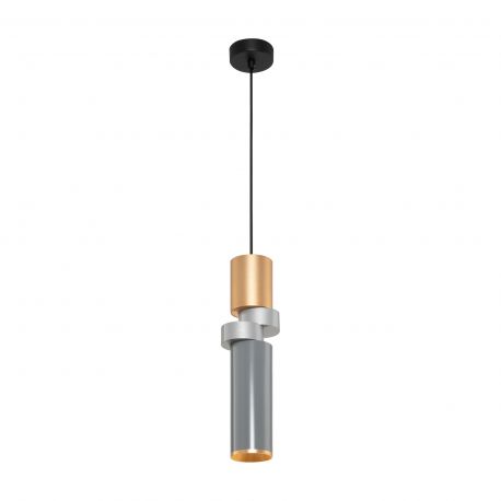 Pendul design modern Palette gri, auriu, argintiu Pendule, Lustre s...