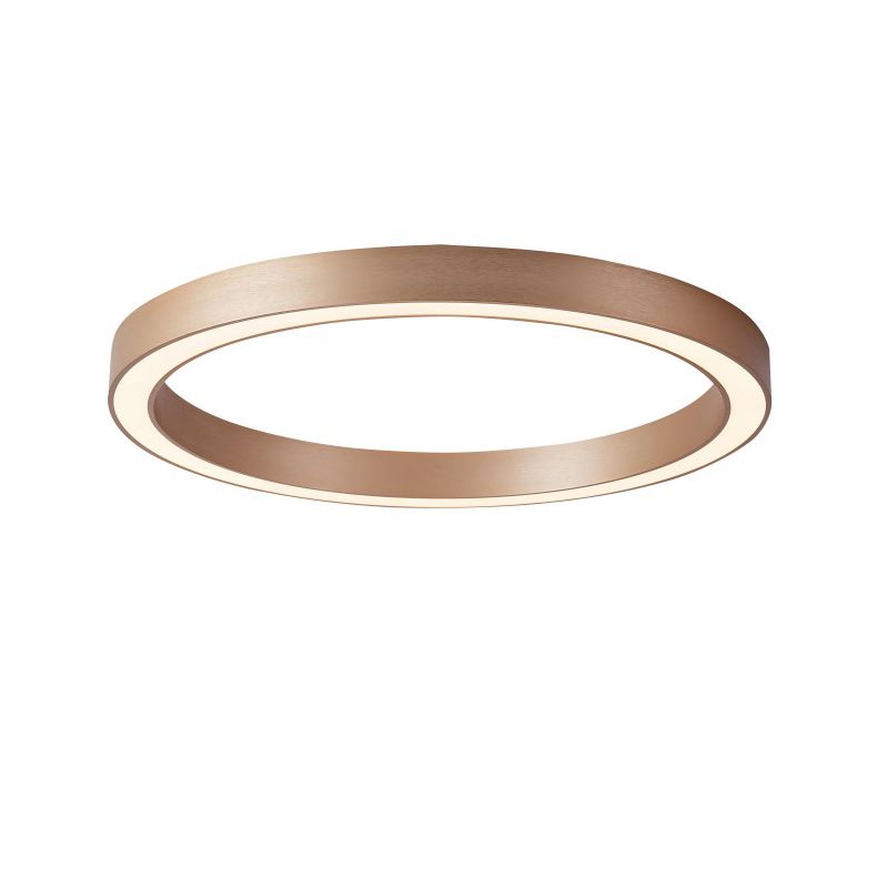 Lustra LED aplicata design slim circular MARCO TOP 40 3000K GO Lust...