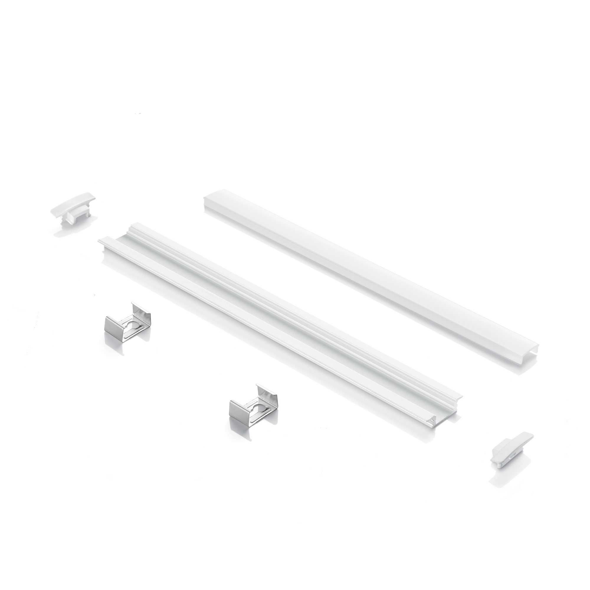 Accesoriu, Profil liniar incastrabil tavan/perete fals pentru benzi...