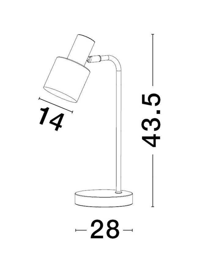 Veioza/Lampa de masa design modern minimalist PAZ Veioze