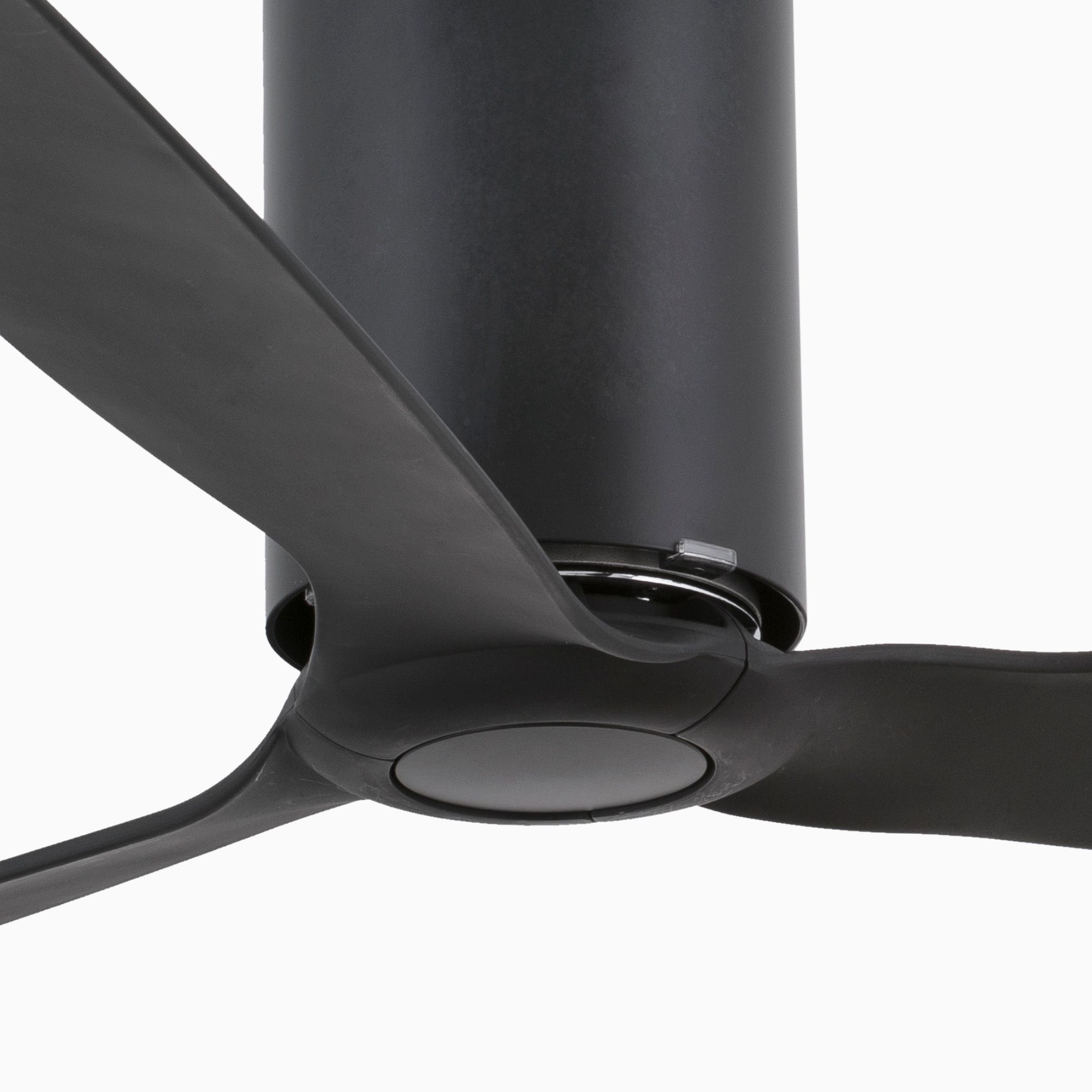 Ventilator de tavan modern cu telecomanda MINI TUBE FAN M negru mat...