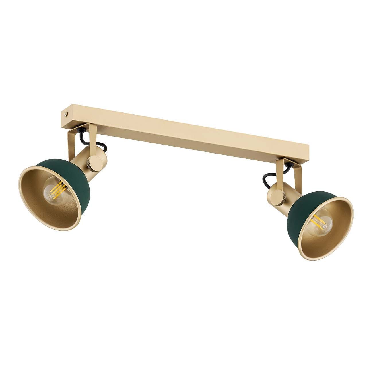 Aplica de perete / tavan cu 2 spoturi directionabile design modern ...