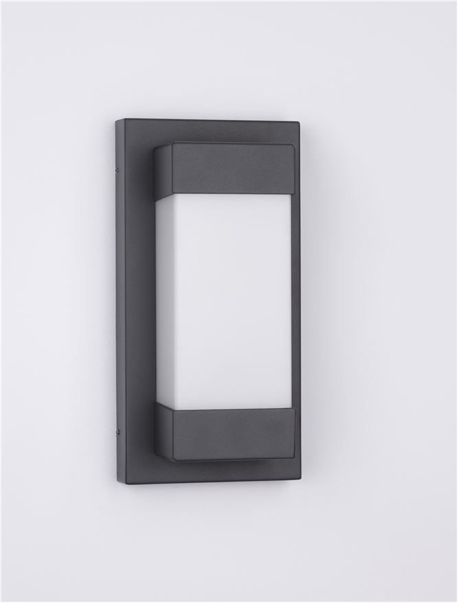 Aplica LED pentru exterior design modern IP65 Leto negru Aplice