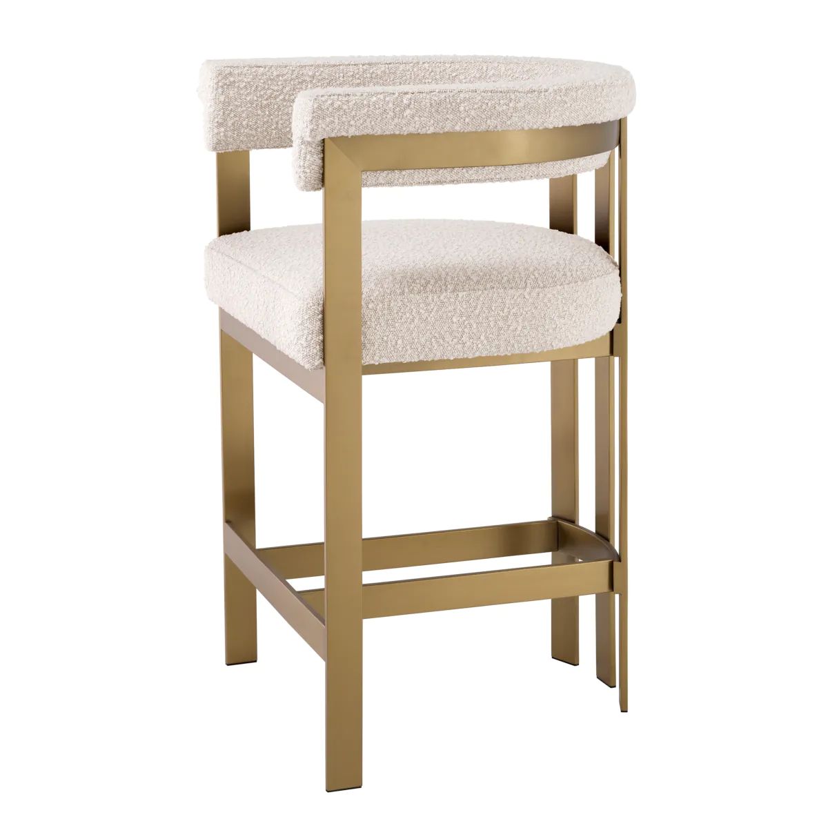 Scaun de bar design LUX, Counter Stool Clubhouse crem