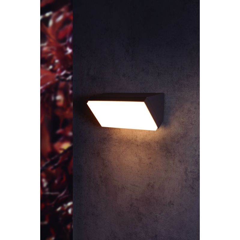 Aplica LED iluminat exterior modern IP65 SOLDEN alba Aplice