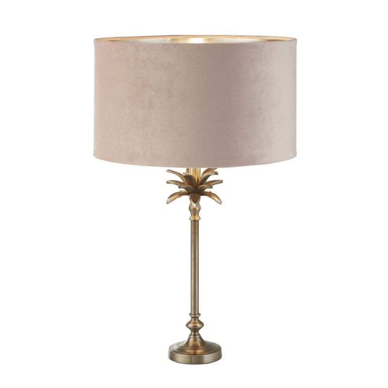 Corpuri de iluminat Veioza, Lampa de masa eleganta Palm roz