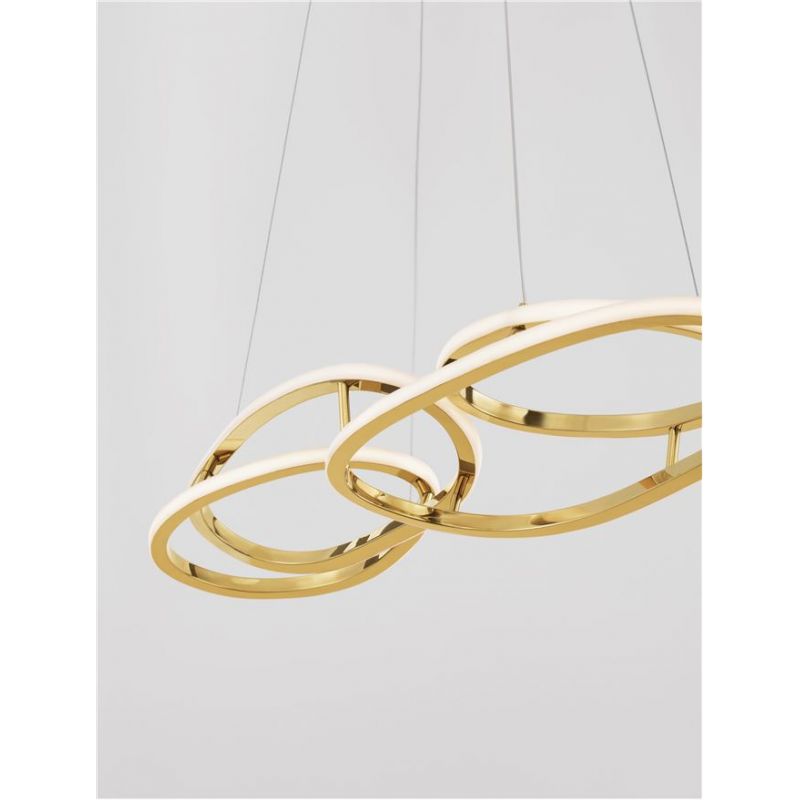 Lustra LED suspendata design modern NUDOS Candelabre, Lustre