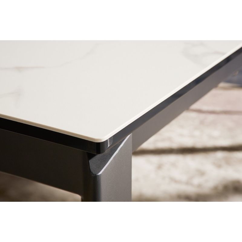 Masa extensibila moderna, X7 180-240cm, alb Mese extensibile