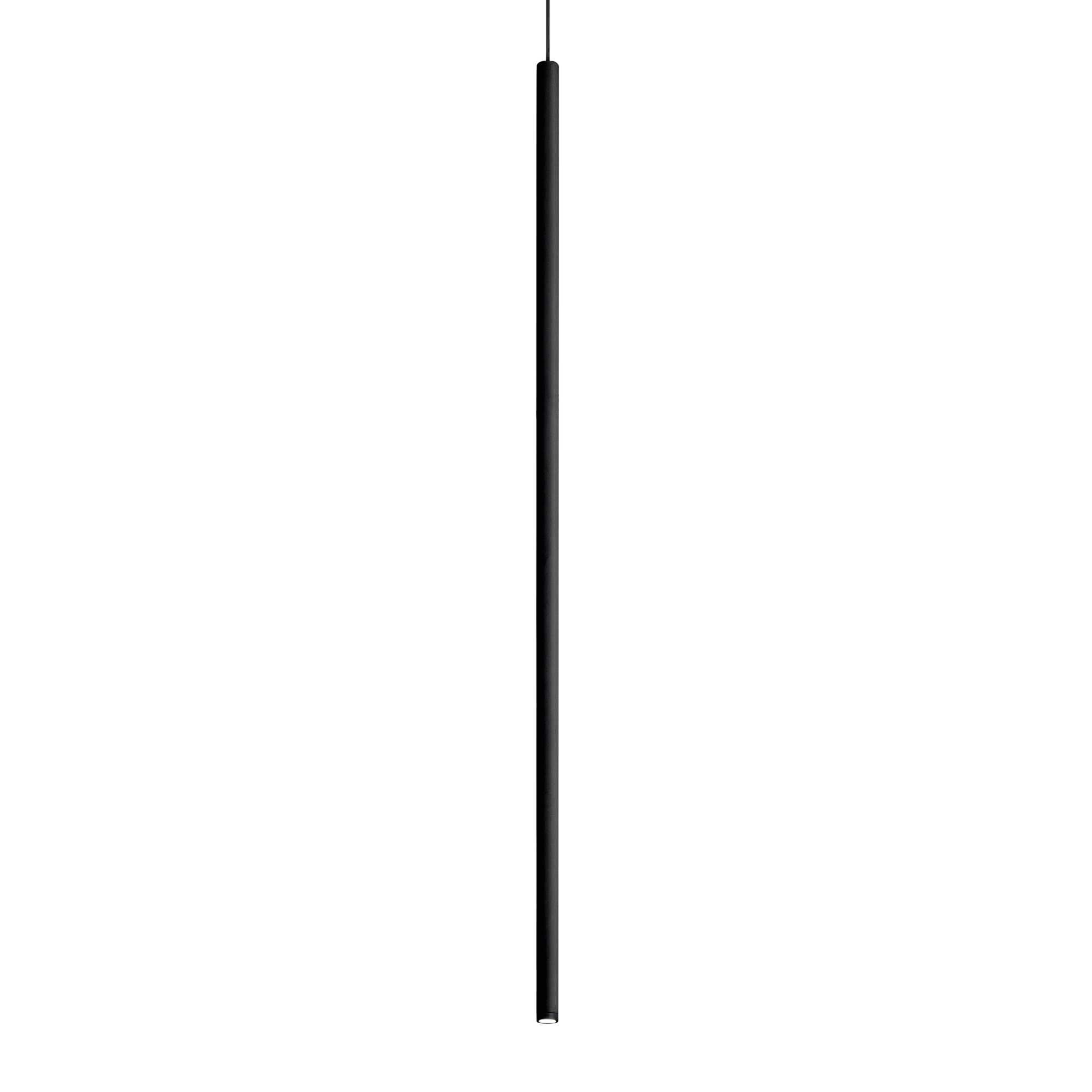 Pendul LED stil minimalist Filo sp1 long wire negru