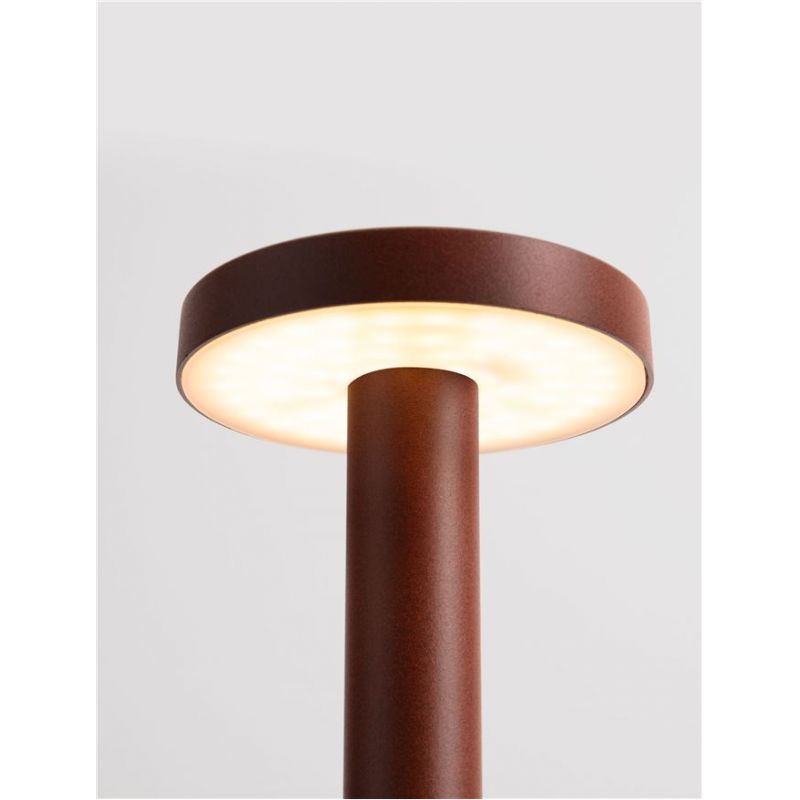 Stalp de exterior pentru terasa sau gradina, MOOD maro H-20cm Stalpi