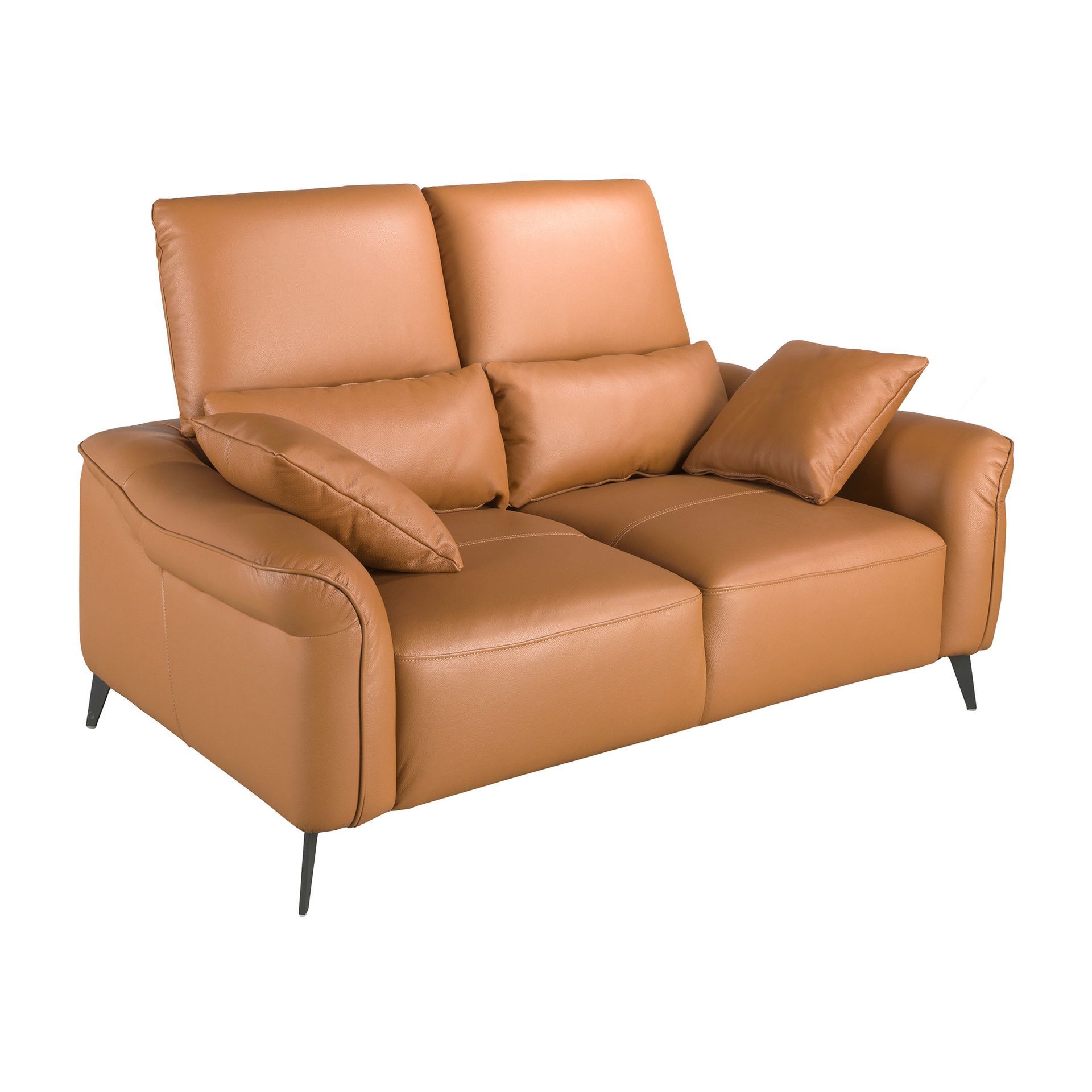 Canapea design LUX 2 locuri Brown Leather