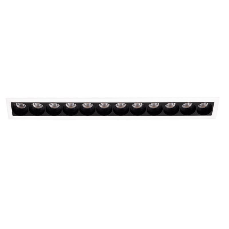 Corp incastrabil tavan fals cu 12 spoturi LED X-line